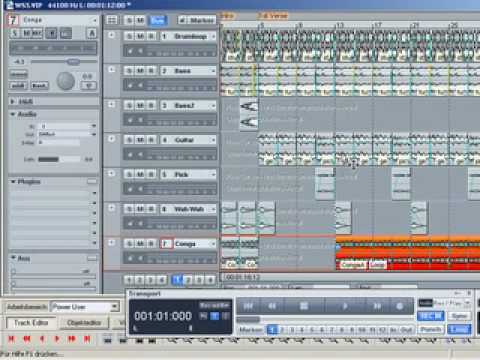 Samplitude 9 / Sequoia 9: Edit and Arrange Part 2 - YouTube