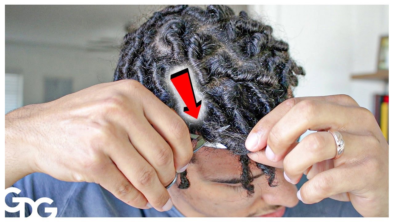 How To Make Skinny Dreadlocks - splitting Dreadlocks - YouTube