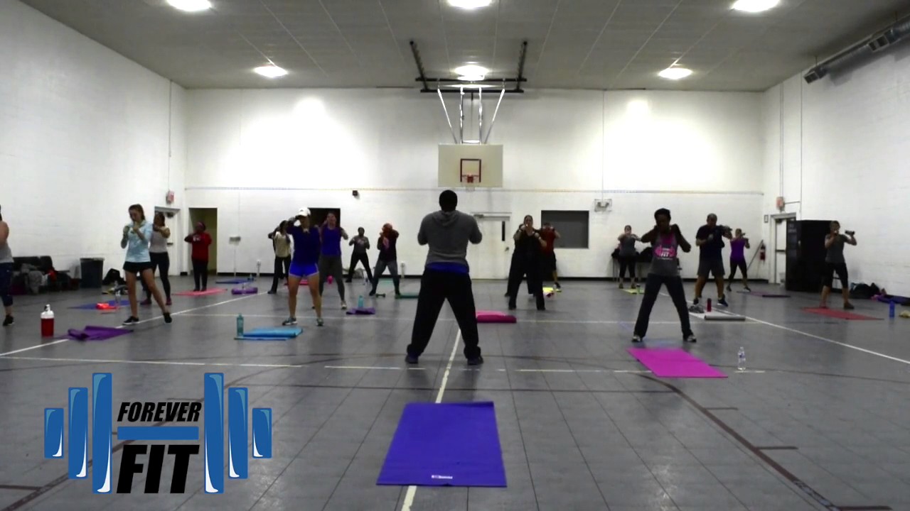 Fun Workout Class with Forever Fit - YouTube