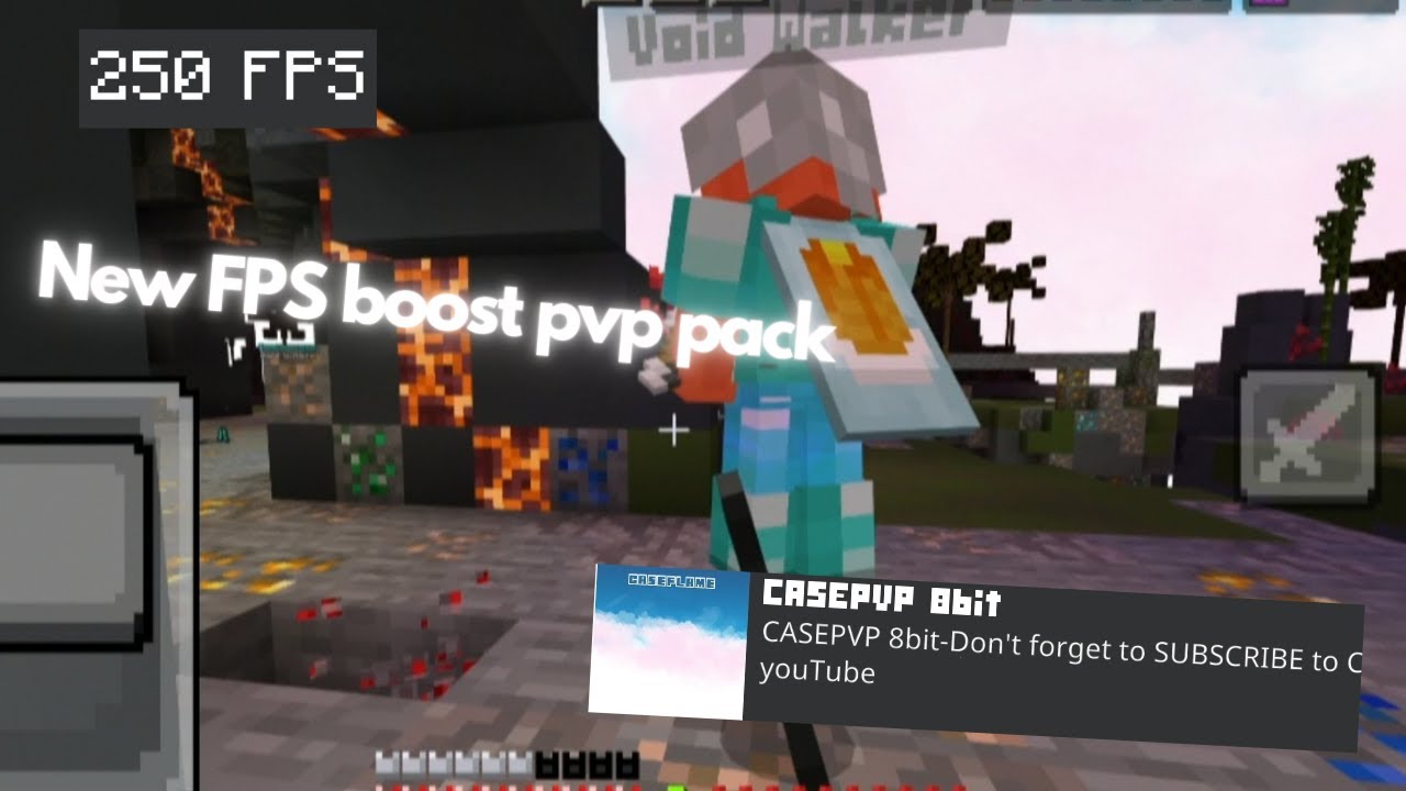 New 8-bit FPS BOOST pack CASEPVP 8-BIT | rivernetwork - YouTube