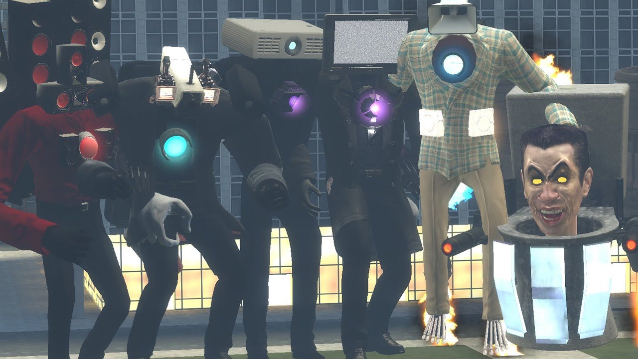 MECHA CAMERA MAN vs MECHA TV MAN vs ALL MECHA SKIBIDI TOILET vs MECHA ...