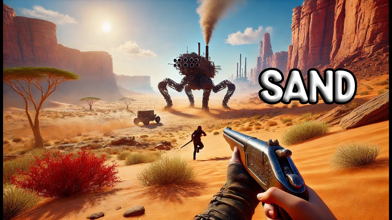 SAND - New PVP mech Rustish game coming soon - YouTube
