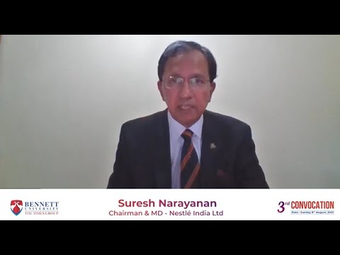 Suresh Narayanan - Chairman & MD, Nestle India Ltd - YouTube