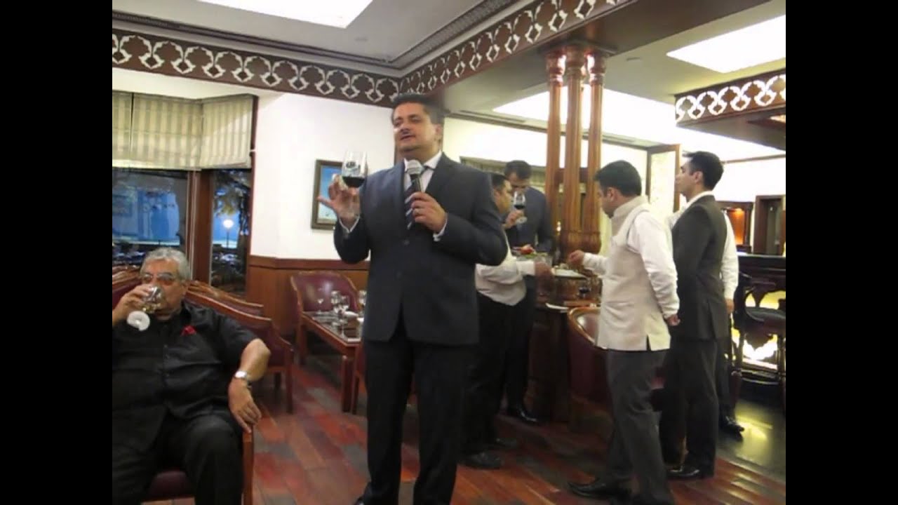 Grover Wine Tasting @DGC - Vol 4 : Cav. Subhash Arora - YouTube
