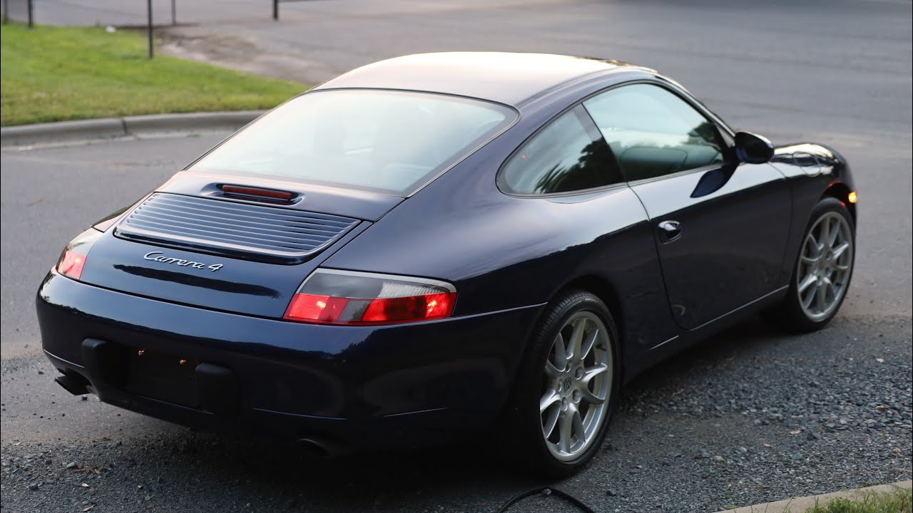2001 Porsche 996 Carrera 4 Lapis Blue Metallic- Walk Around - YouTube