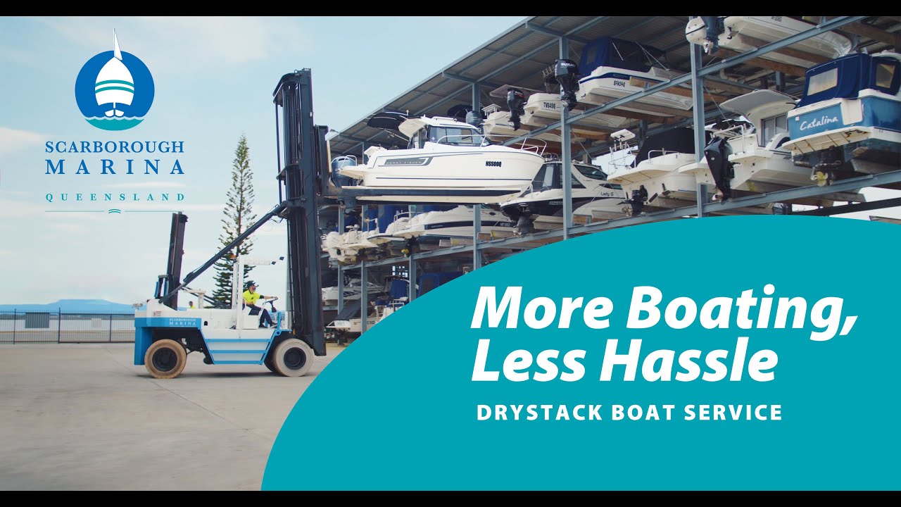 Drystack Boat Service (Scarborough Marina, QLD) - YouTube