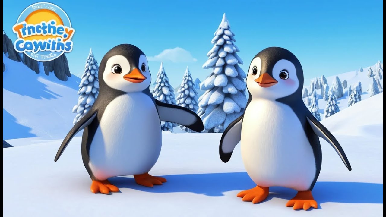 Mary Had a Little Penguin 🐧 | Fun Winter Adventure & 3D Animated ...