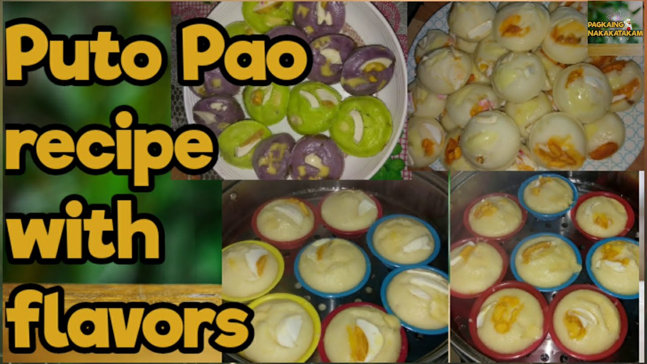 Puto Pao Recipe - YouTube