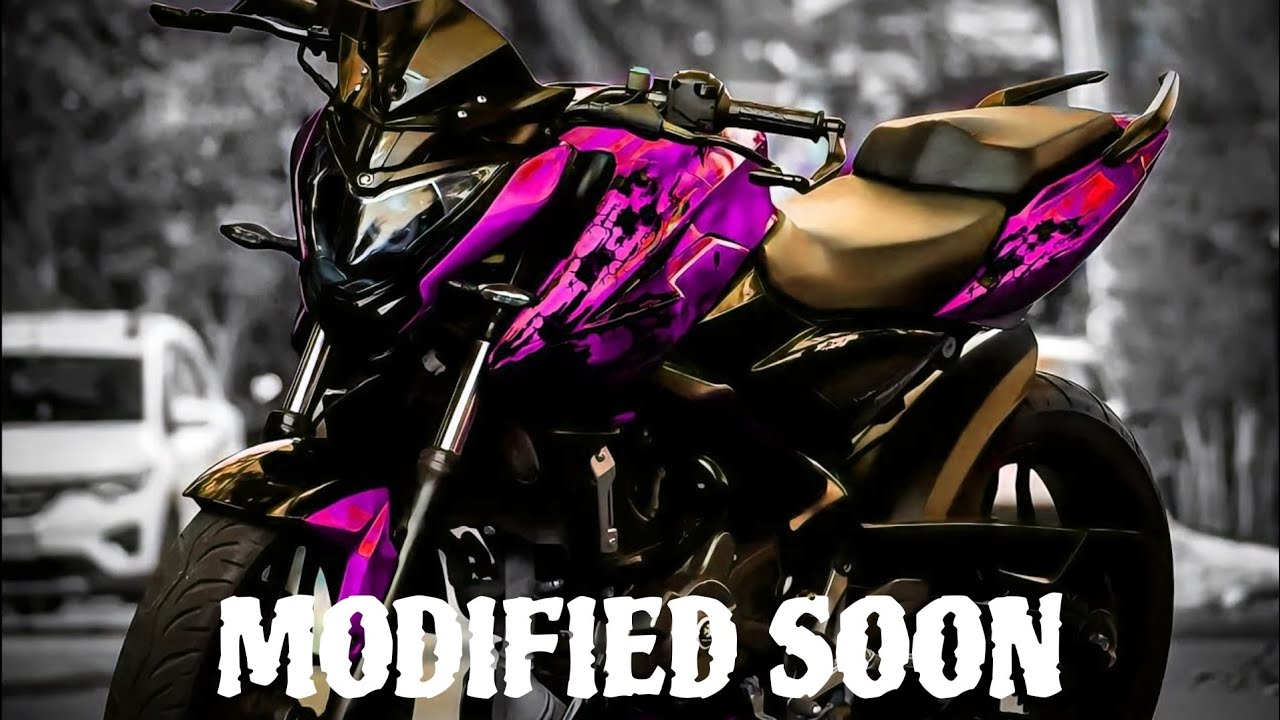 Pulsar NS 160 Modified Soon Red ♥️ 1st In Jhunjhunu RJ18 - YouTube