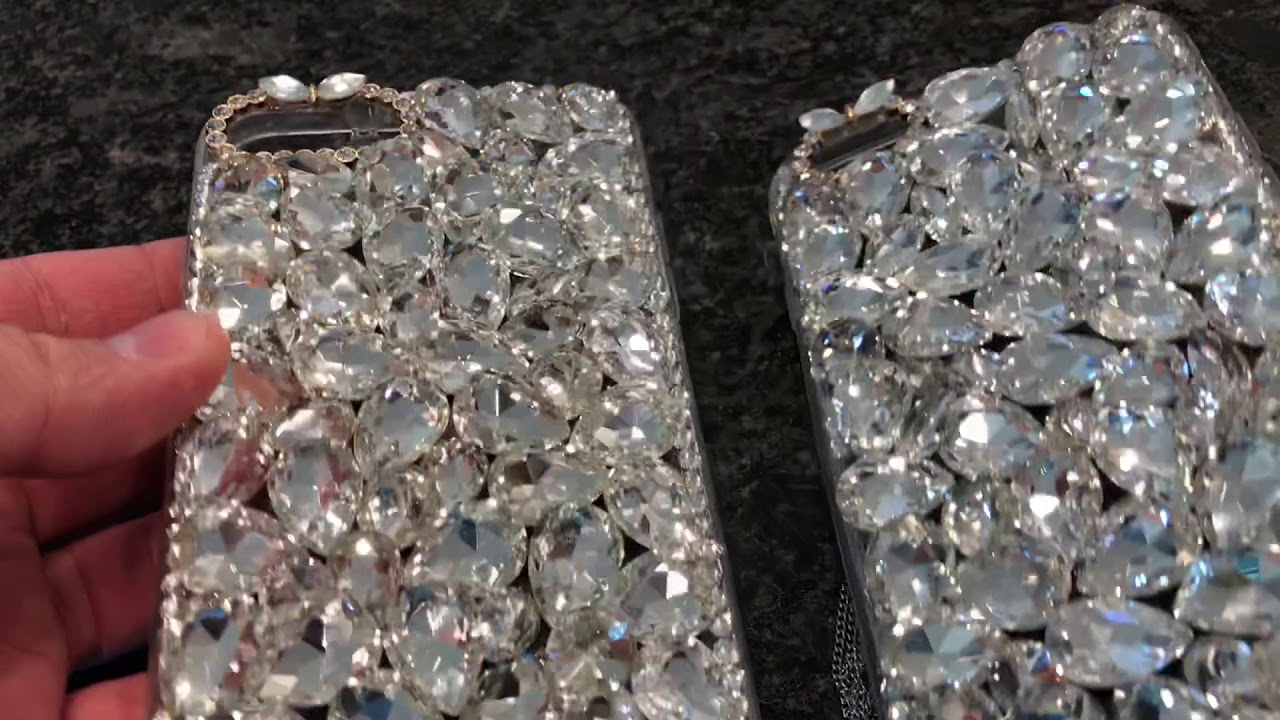 Luxury 3D Diamond Rhinestone iPhone Cover Case CpuWarehouse.net - YouTube
