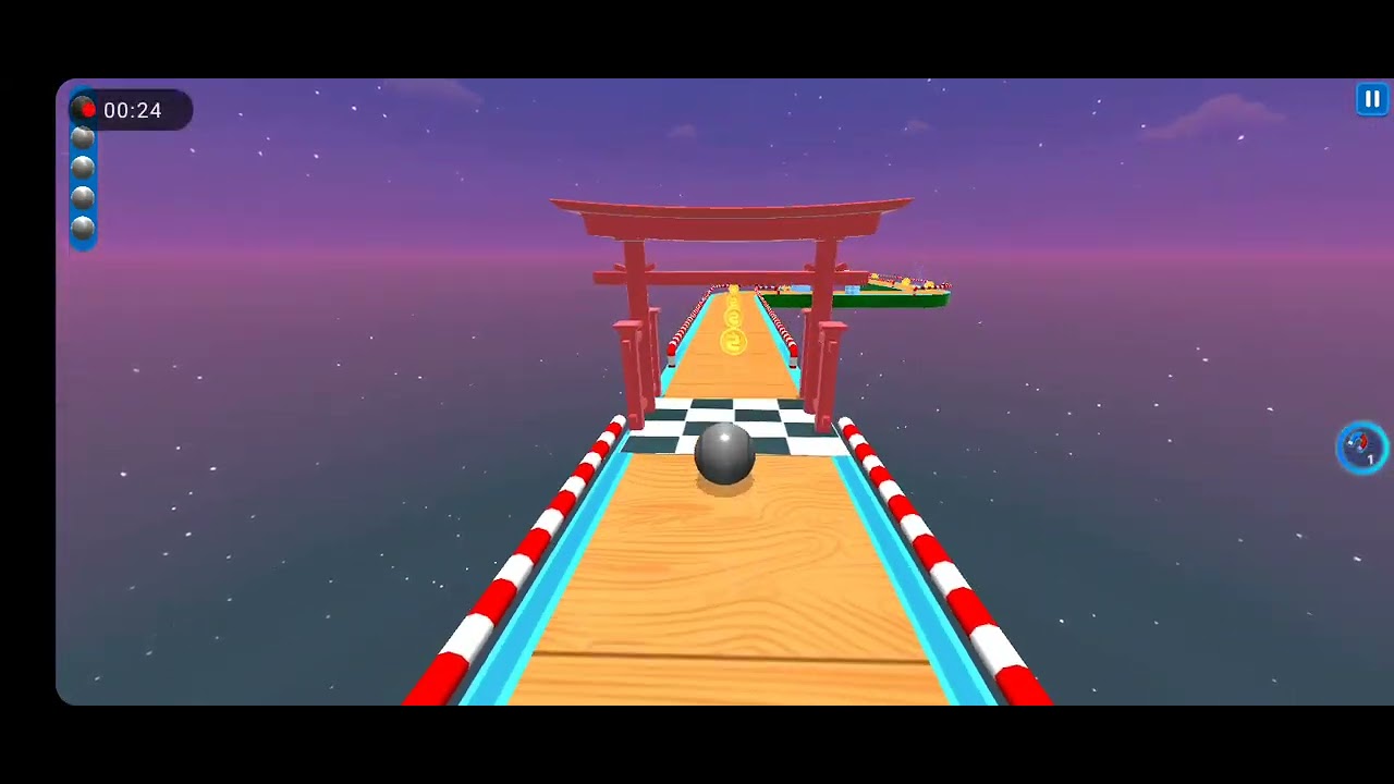 ⚽⚾ Sky Rolling ball 3D Game playing | ball games for mobile gaming ...