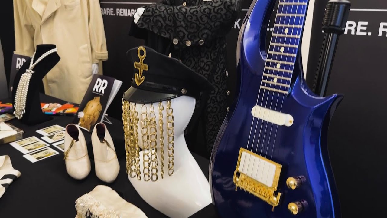 Prince's iconic shoes, jewelry and other pieces from late singer's ...
