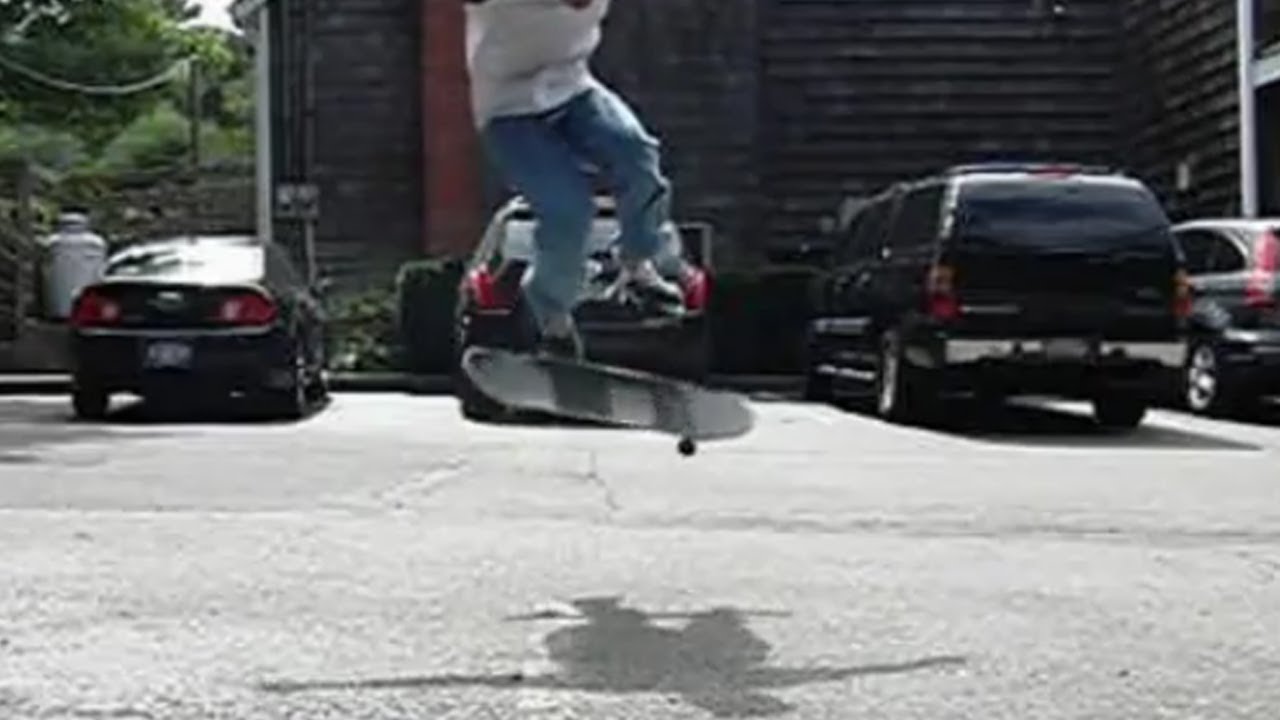 One 360 Flip / Tre Flip - Super Slow Motion - YouTube