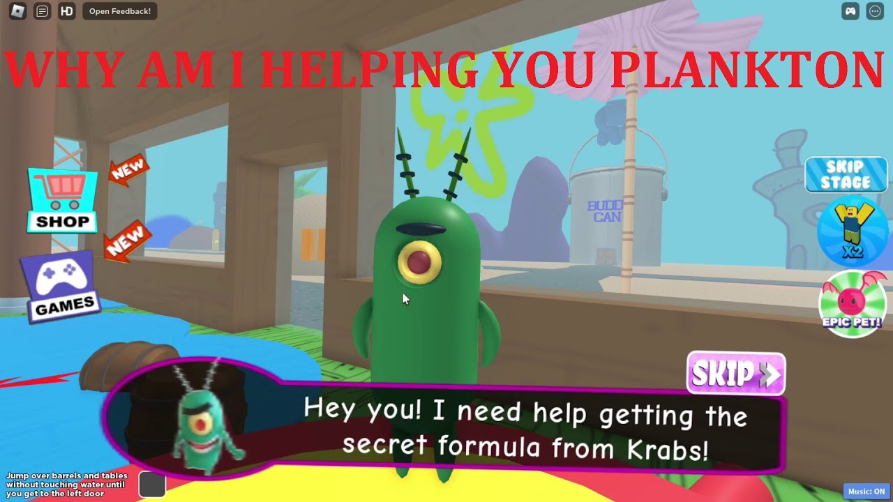 Sponge-Boy (Spongebob) Obby Full run [Roblox] - YouTube