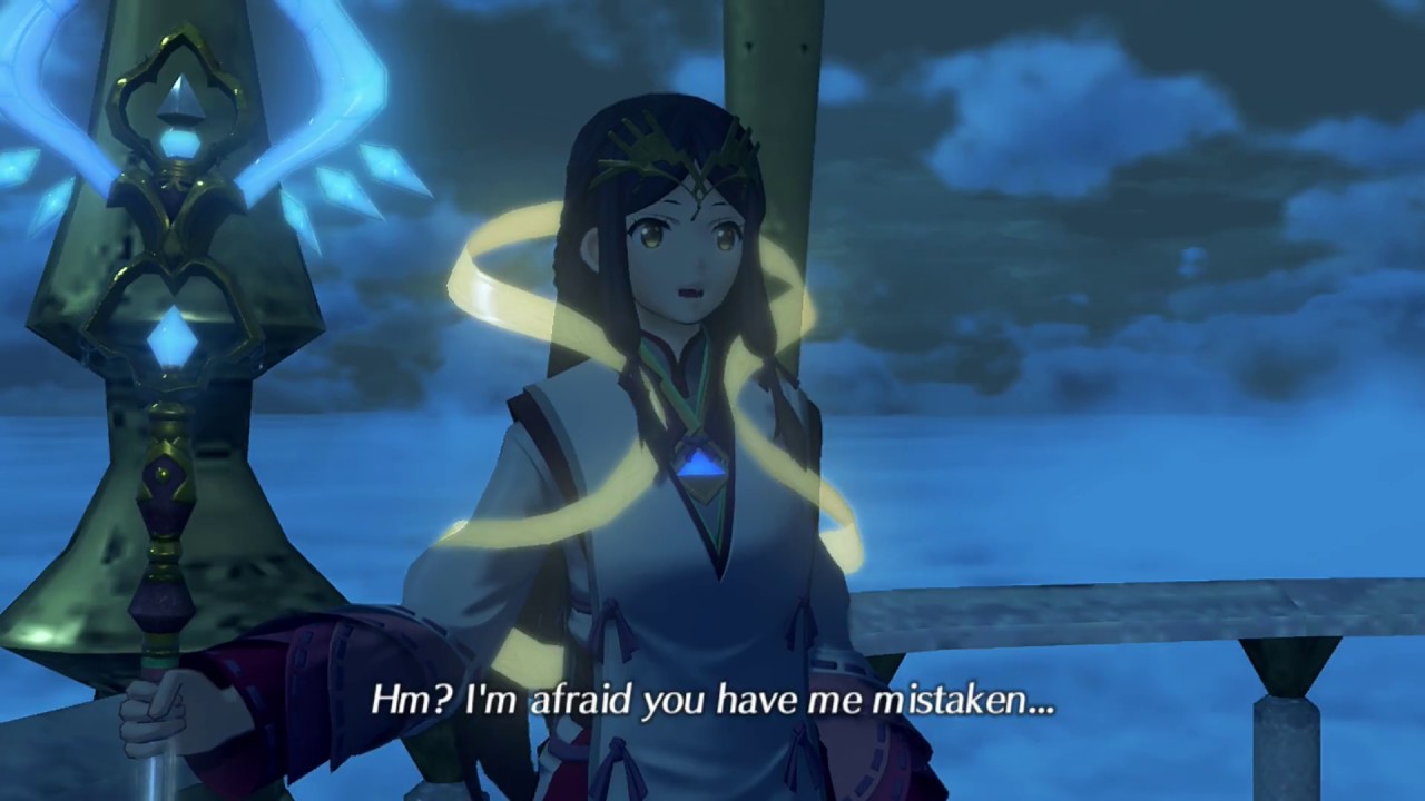 Xenoblade Chronicles 2 Cutscene 076 - Addam Spars with Lora - JAPANESE ...