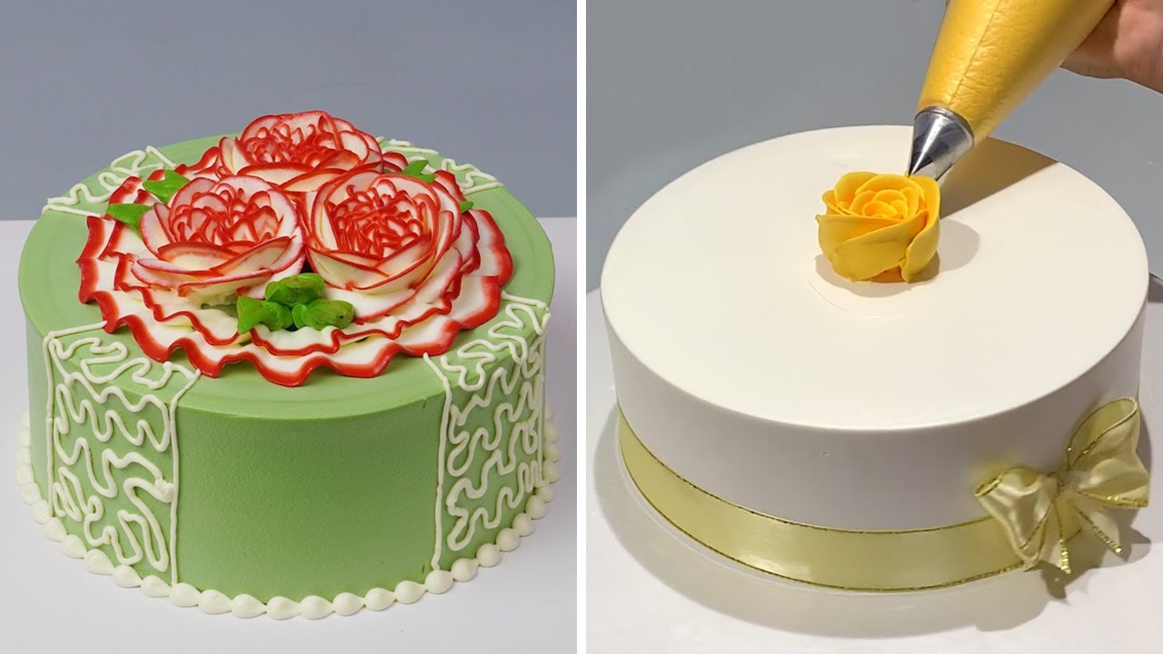Clever Cake Decorating Skill Like A Pro | Most Satisfying Cake ...