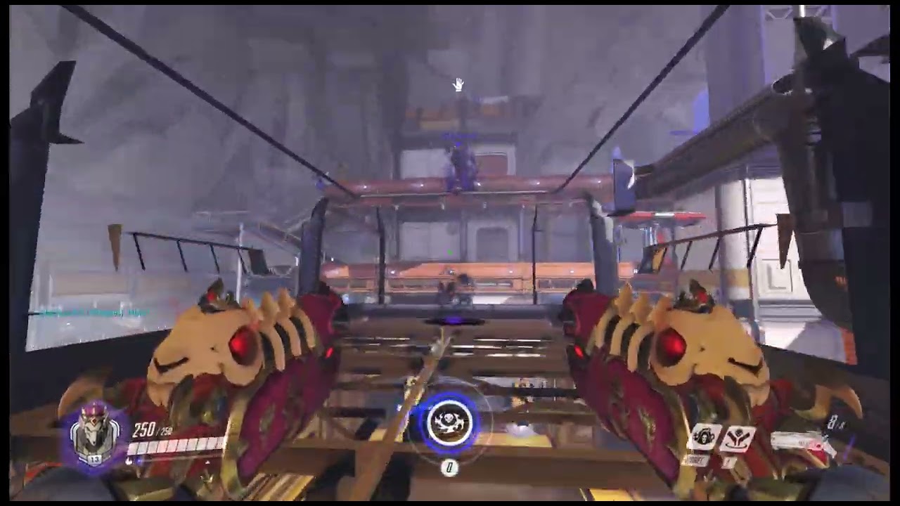 Overwatch Out of Map Glitch Training room Reaper - YouTube