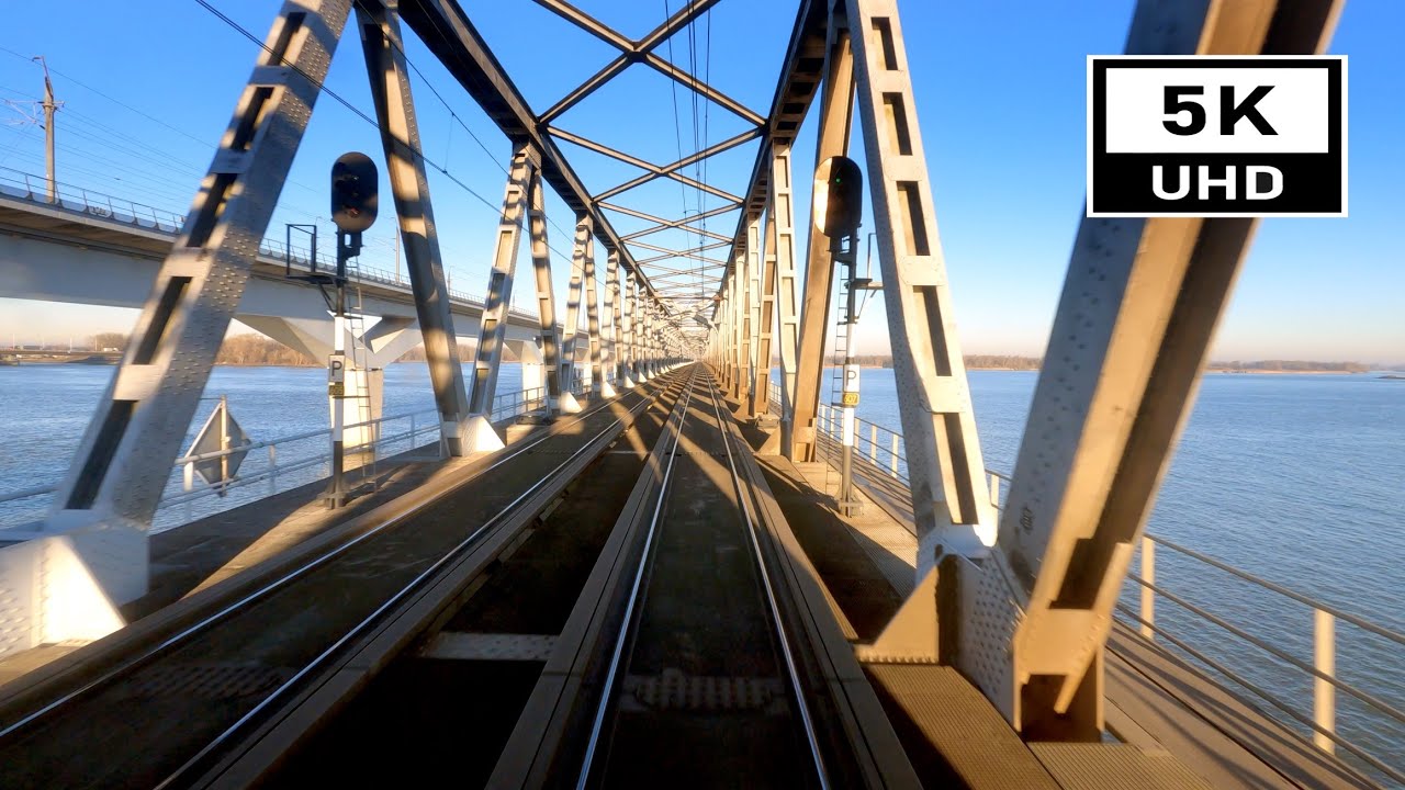 The longest railway bridge in the Netherlands: Den Bosch - Dordrecht ...