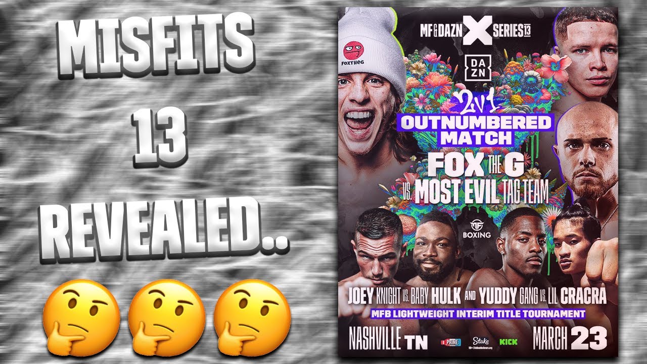 *leaked* Misfits 13 Card FULL REVEAL (FoxTheG, Baby Hulk, YuddyGangTV ...