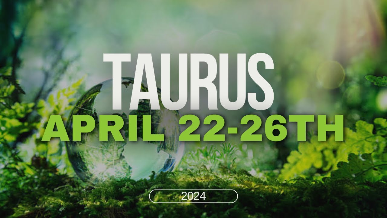 Taurus ♉️ Weekly Love Tarot! April 22-26th “a brand new love” - YouTube