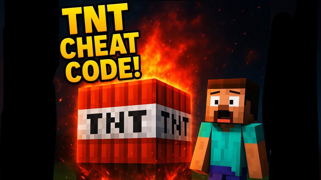This HUGE TNT Cube Builds Itself in 1 Second! 💣 (No Mods, No Commands ...