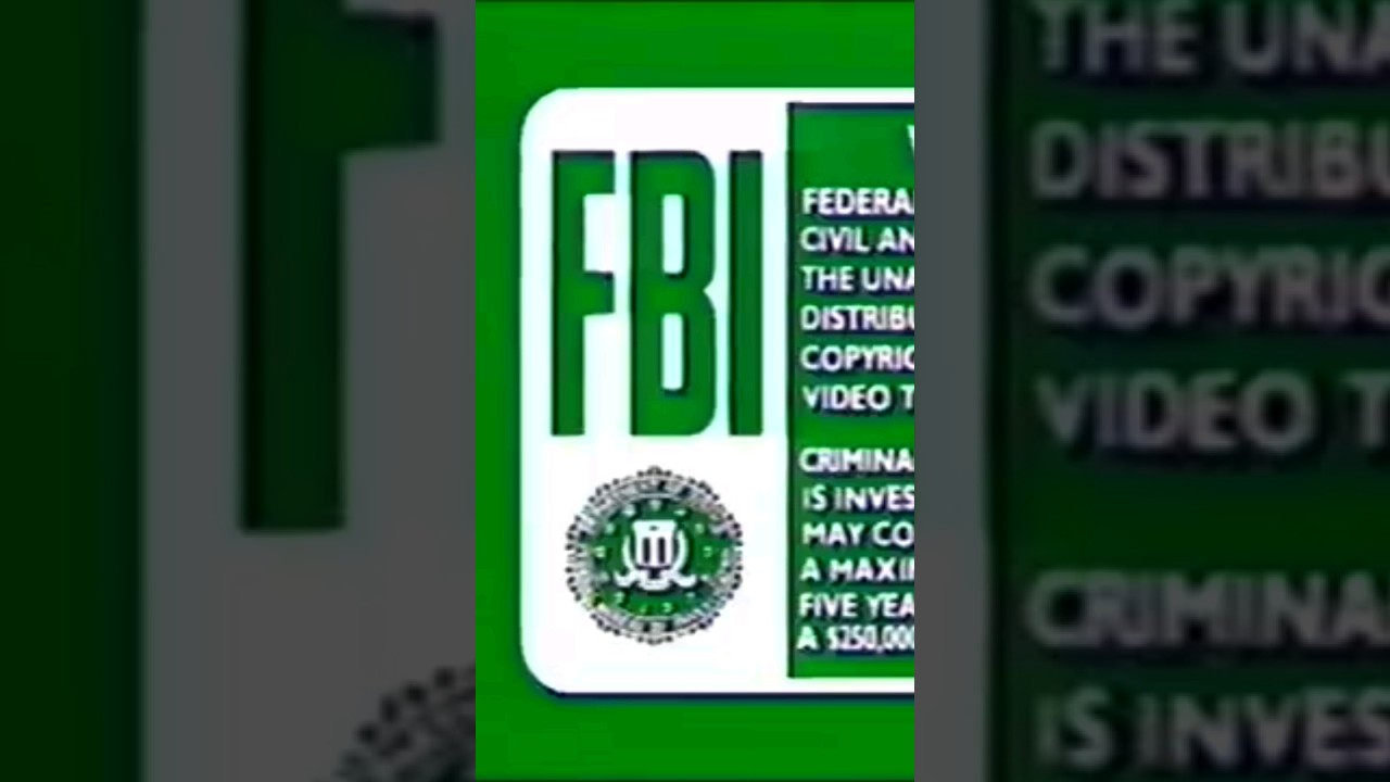 Disney Green FBI Warning screens (with D.W. throwing a temper tantrum ...