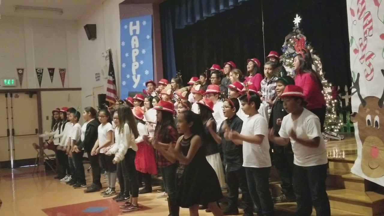 Toland way 5th grade winter performance 2017 - YouTube