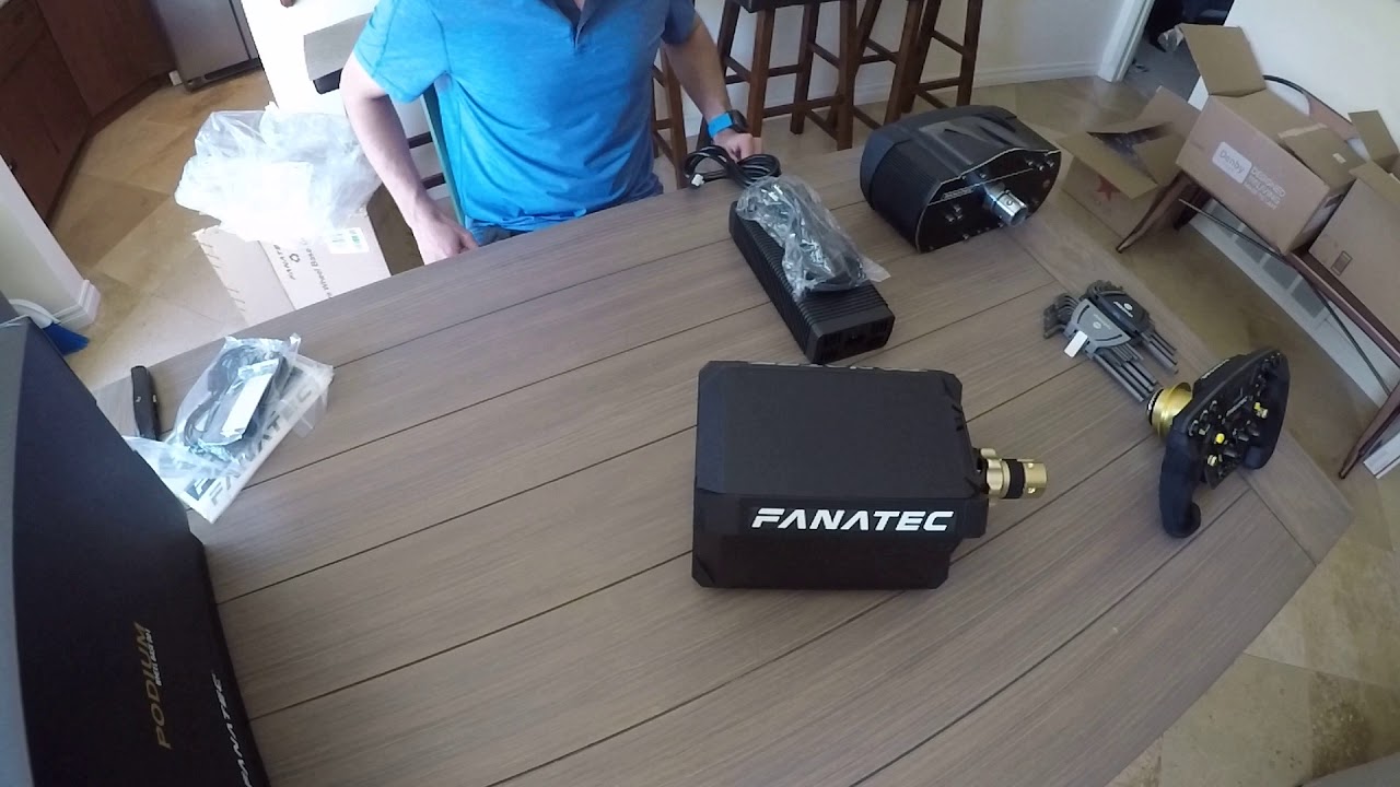 Fanatec DD1 Podium unboxing - YouTube