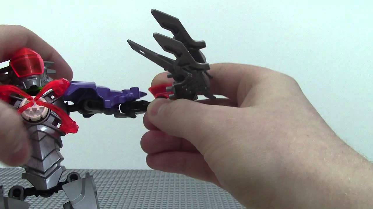 Lego hero factory brain attack moc review: Lazer (wave 2) - YouTube