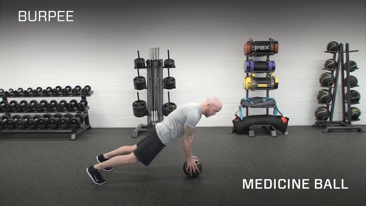 MED BALL BURPEE - YouTube