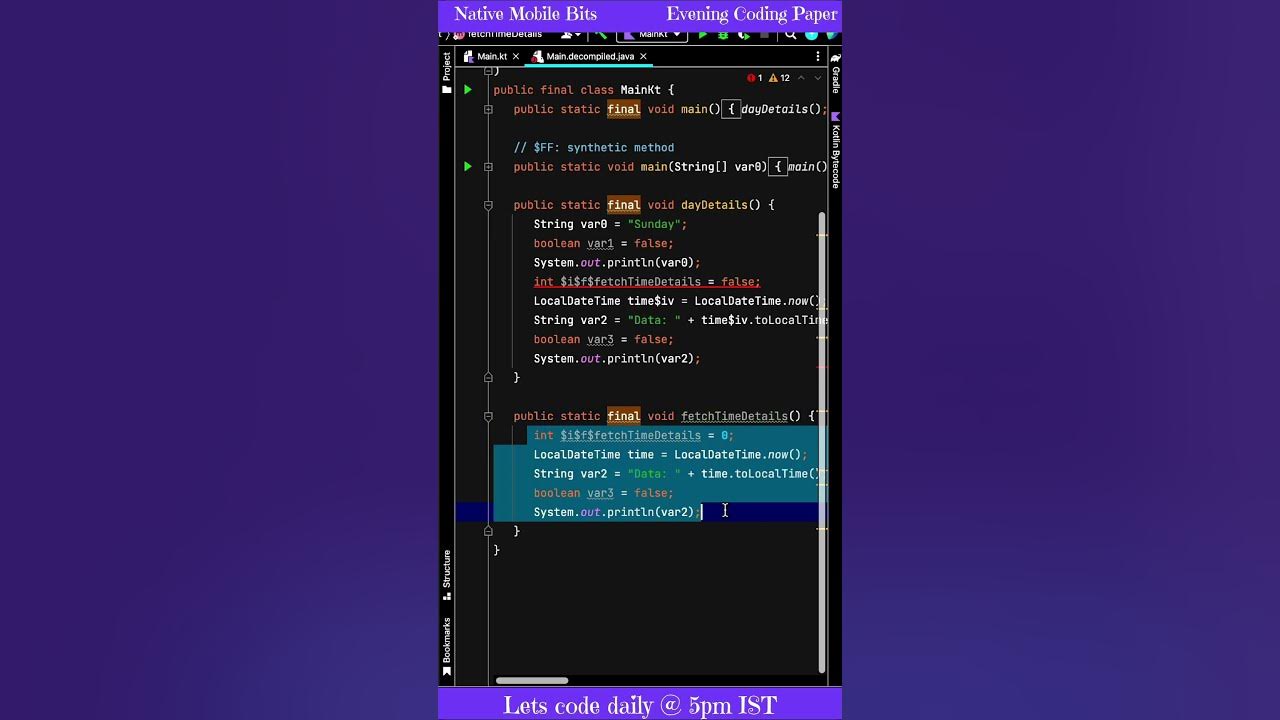 Benefits of inline function in Kotlin #shorts - YouTube