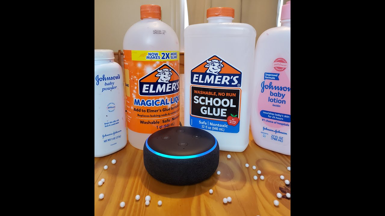 Alexa Slime Challenge - YouTube