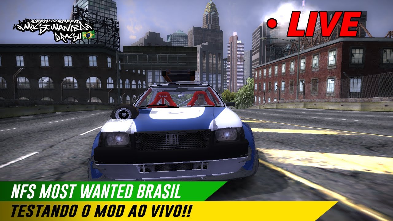 COLA NA LIVE! CONTINUANDO O NFS MOST WANTED BRASIL 1.08 BETA! - YouTube