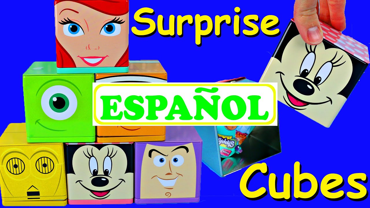 Disney Surprise Toys Cubeez Surprise Cubes Filled with Surprise Eggs-En ...