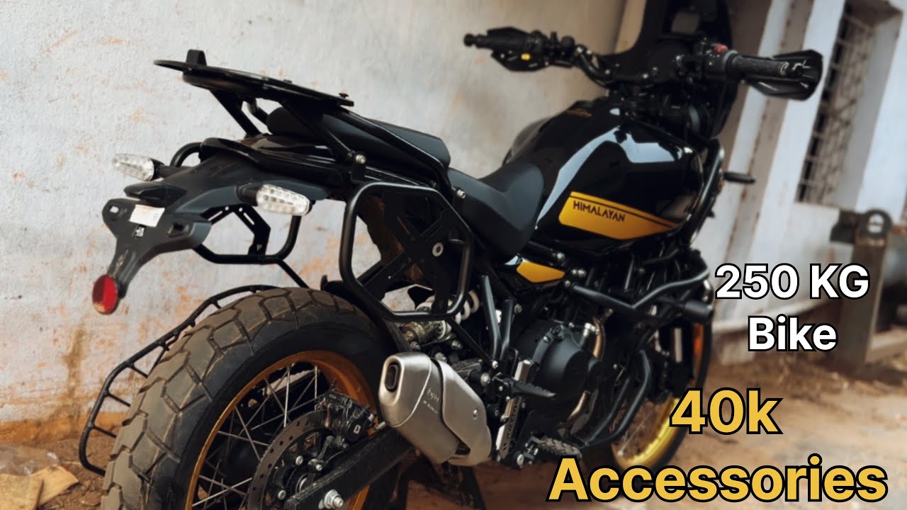 40K Worth Of Modifications On Himalayan 450 - YouTube