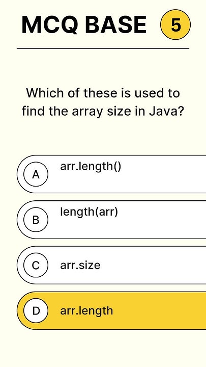 Top 10 Array MCQs for Data Structures for Competitive CS Exams🔥 | #mcqs #quiz #datastructures ...