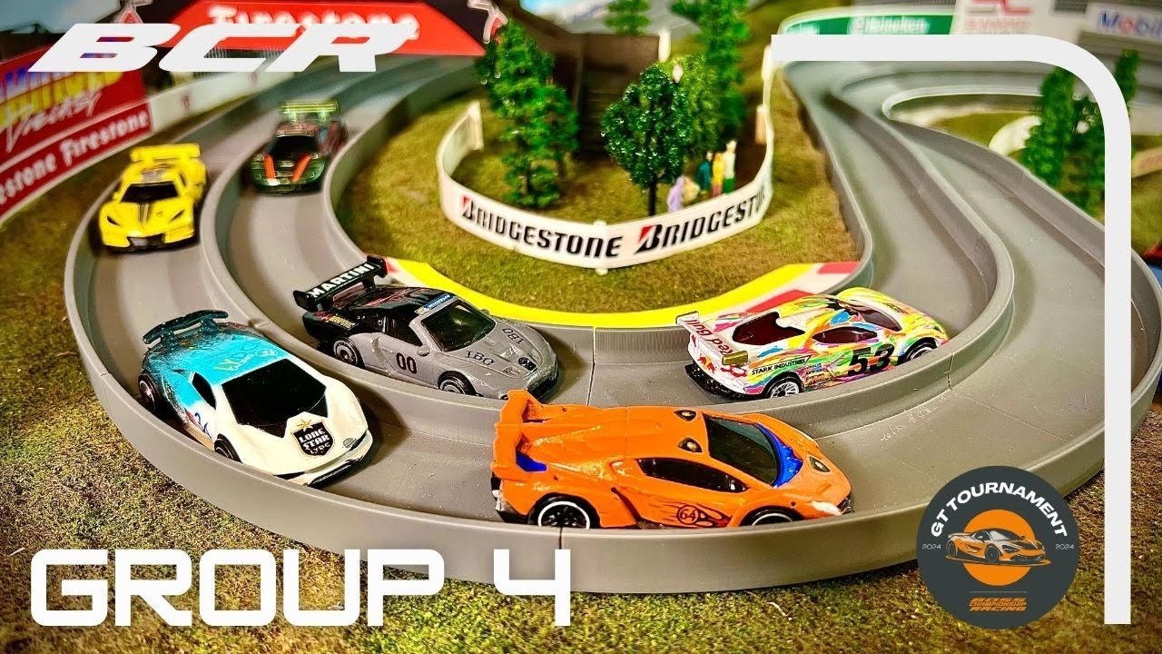 GT Diecast Car Racing Tournament 2024 | Group 4 | 4/8 - YouTube