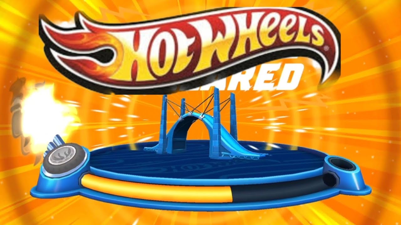 GAMEPLAY: HOT WHEELS UNLIMITED | GOING TO BRIDGE - BLUE TRACK PIECE ...