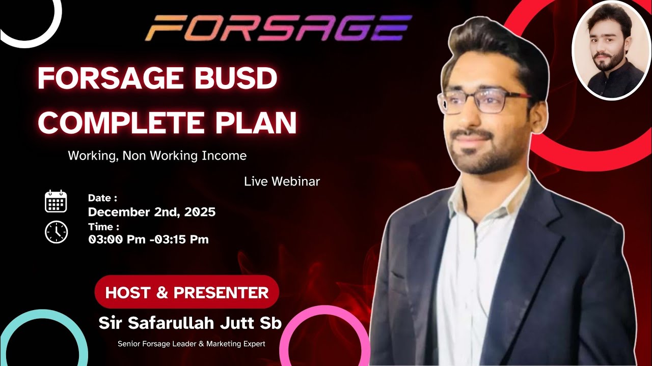 Forsage Busd Complete Plan Prestation | Real Online Earning Platform ...