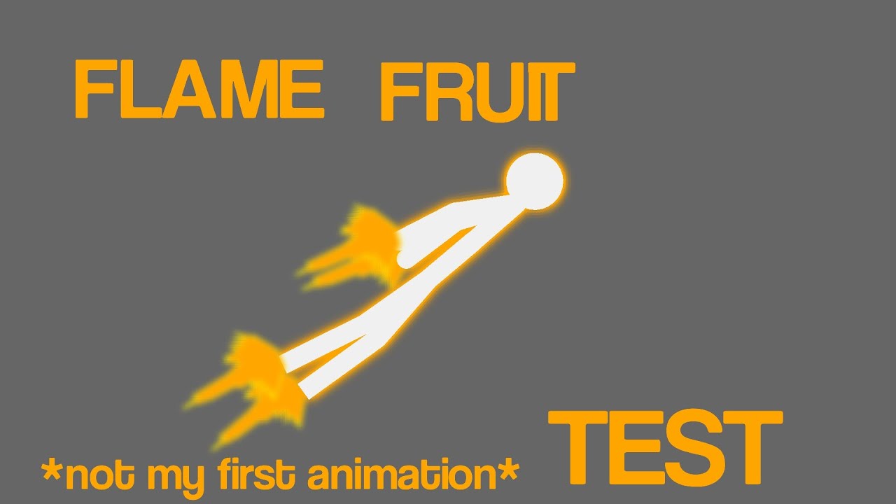 Flame fruit test (Blox fruit sticknodes) - YouTube