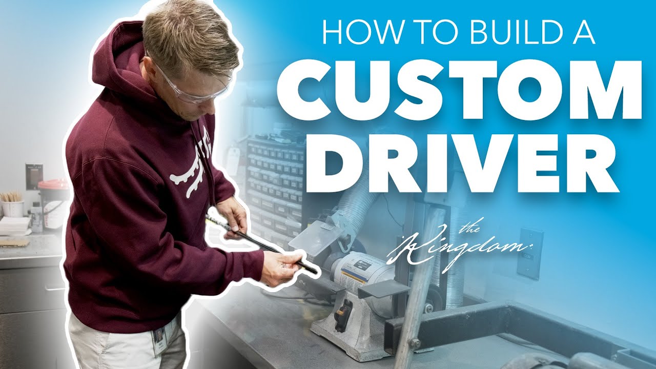 CUSTOM DRIVER BUILD | Process Walk-through at The TaylorMade Kingdom ...