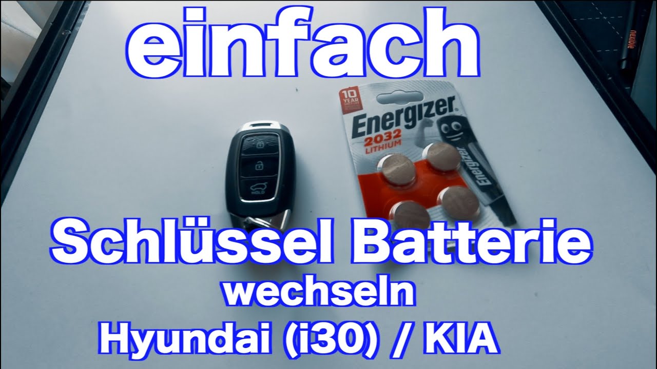 Hyundai I30 Batterie Wechseln