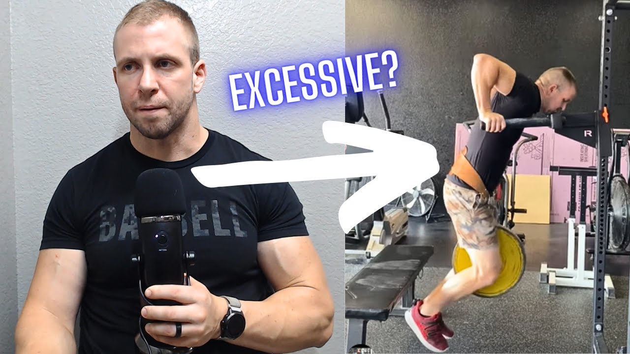 Excessive Range of Motion Dips - YouTube