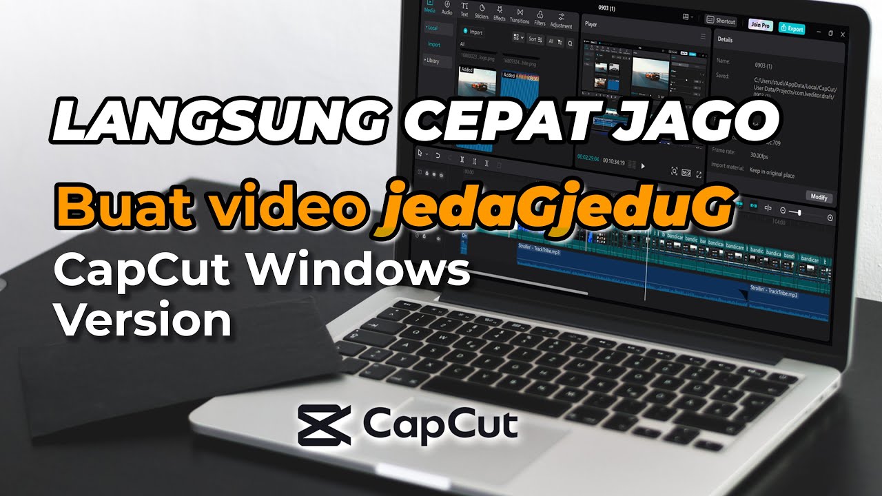 Edit video transisi JedaG JeduG keyframe di CapCut versi Windows - YouTube
