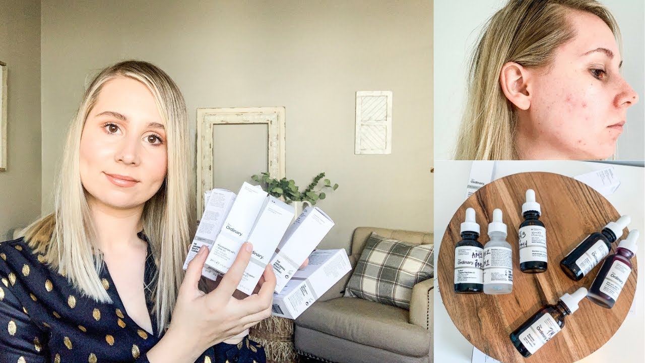 THE ORDINARY SKINCARE REGIMEN FOR TEXTURE, ACNE AND HYPERPIGMENTATION ...