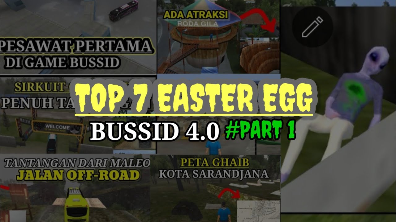 TOP 7 EASTER EGG BUS SIMULATOR INDONESIA 4.0 #part1 - YouTube