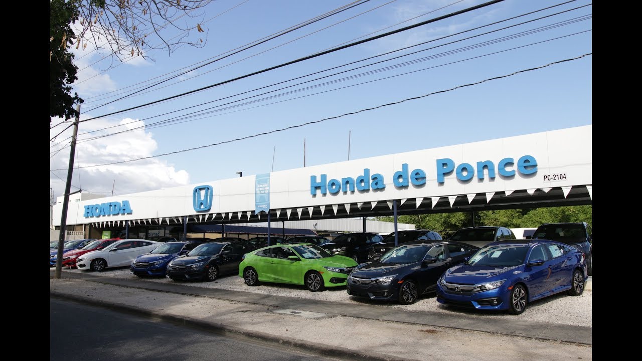 Honda de Ponce - YouTube