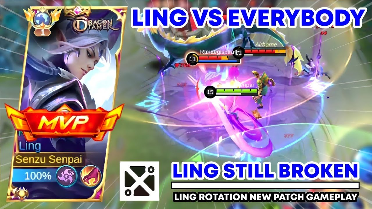 LING STILL BROKEN EVEN THOUGH LING HAS BEEN NERFED MOONTON MANY TIMES ...
