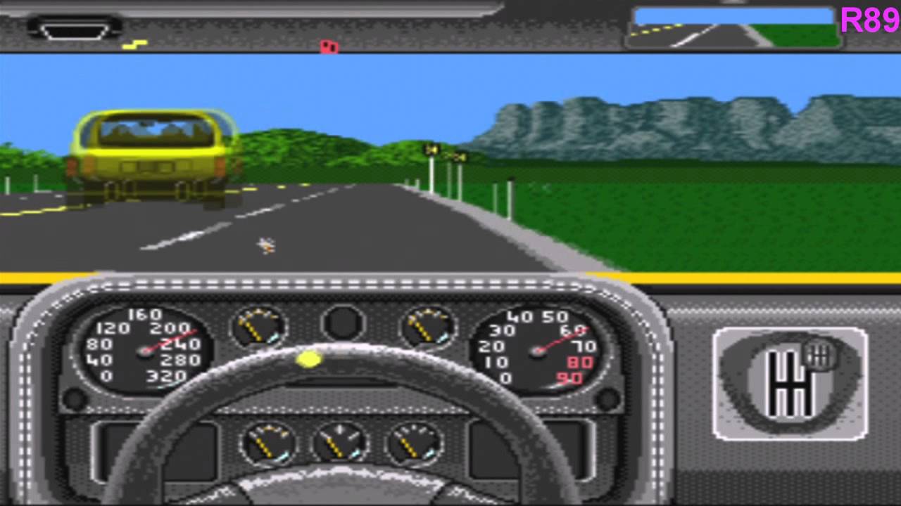 Test Drive 2 The Duel (Super Nintendo Gameplay) - YouTube
