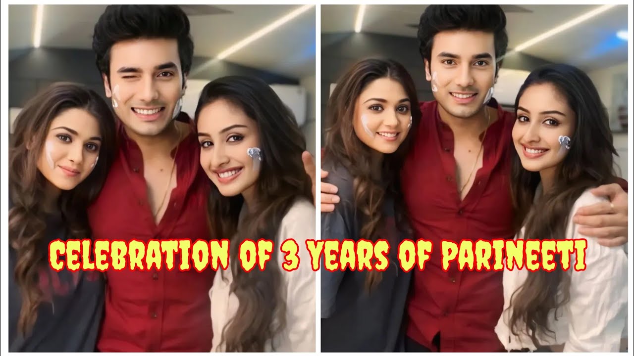 Short Leap in Show Parineeti | Celebration of completed 3 Years of ...